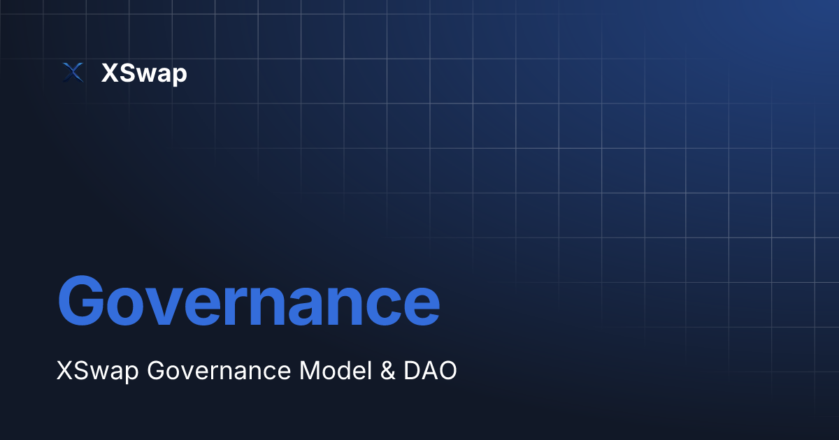Governance | XSwap